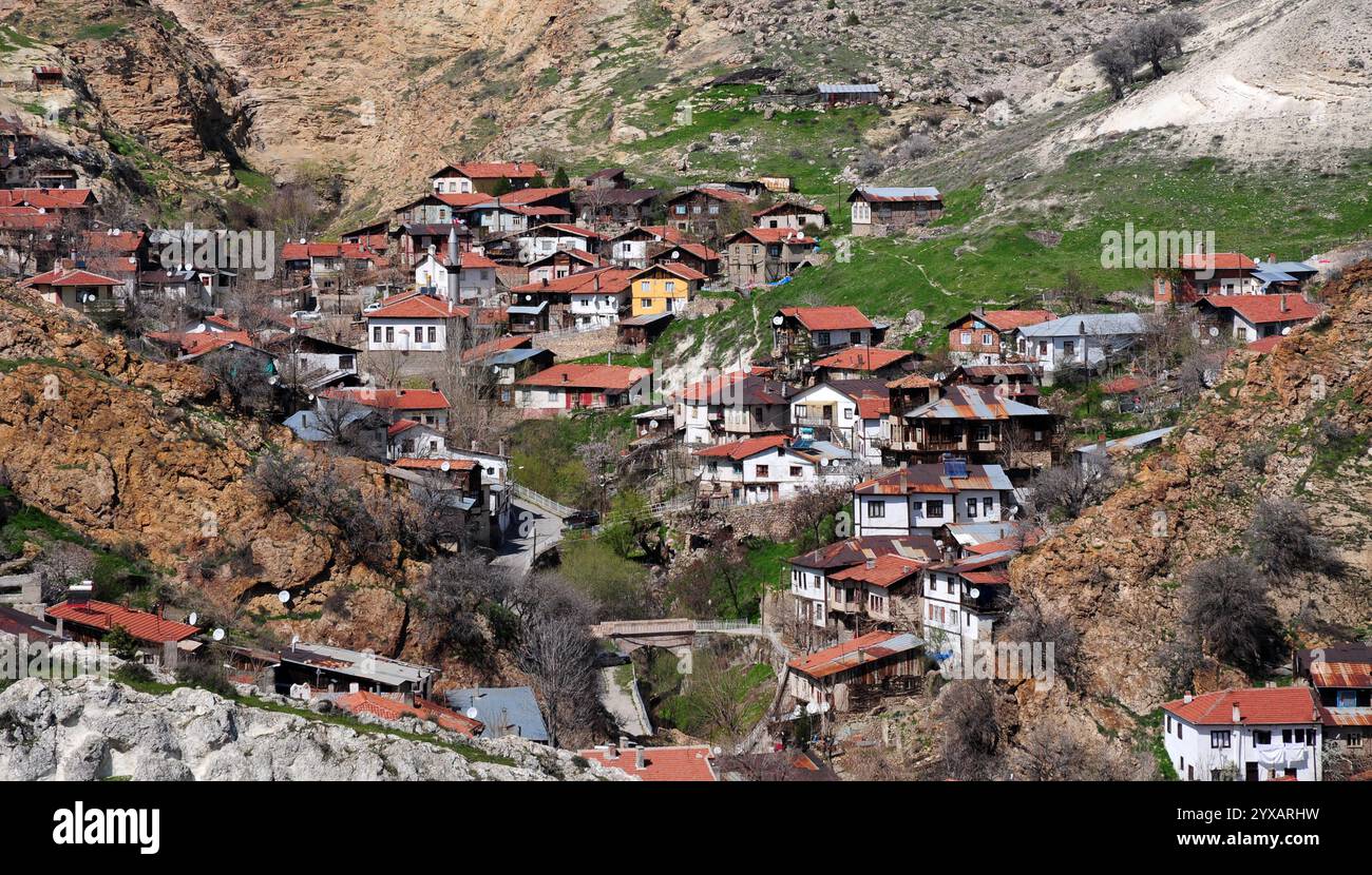 The historical Beypazari Town in Ankara, Turkey, is a touristic city ...