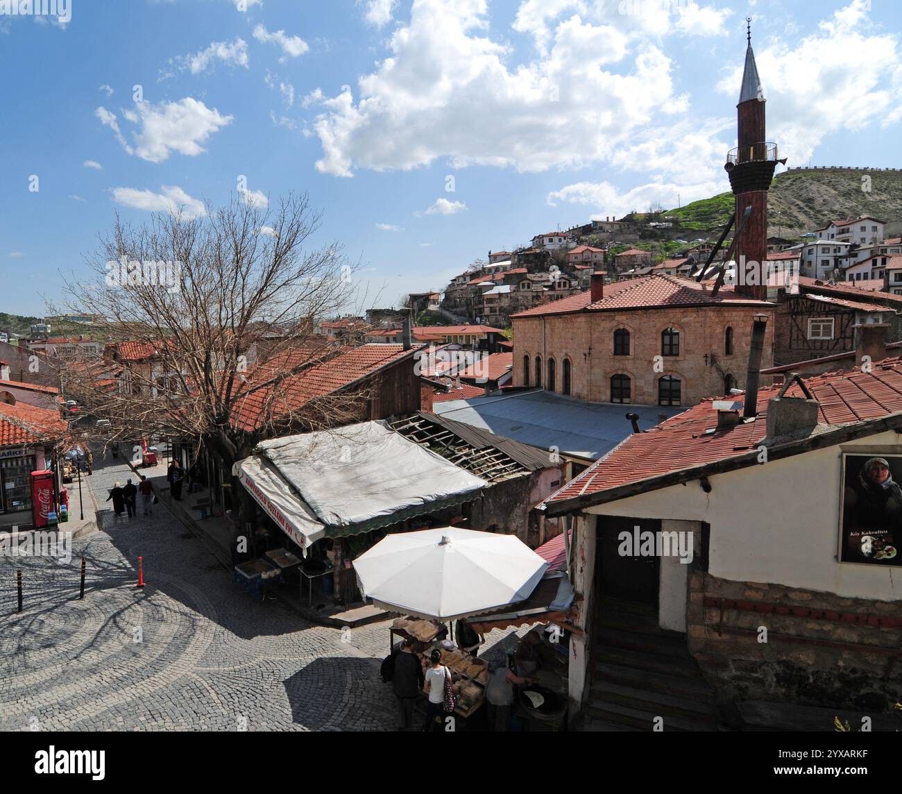 The historical Beypazari Town in Ankara, Turkey, is a touristic city ...