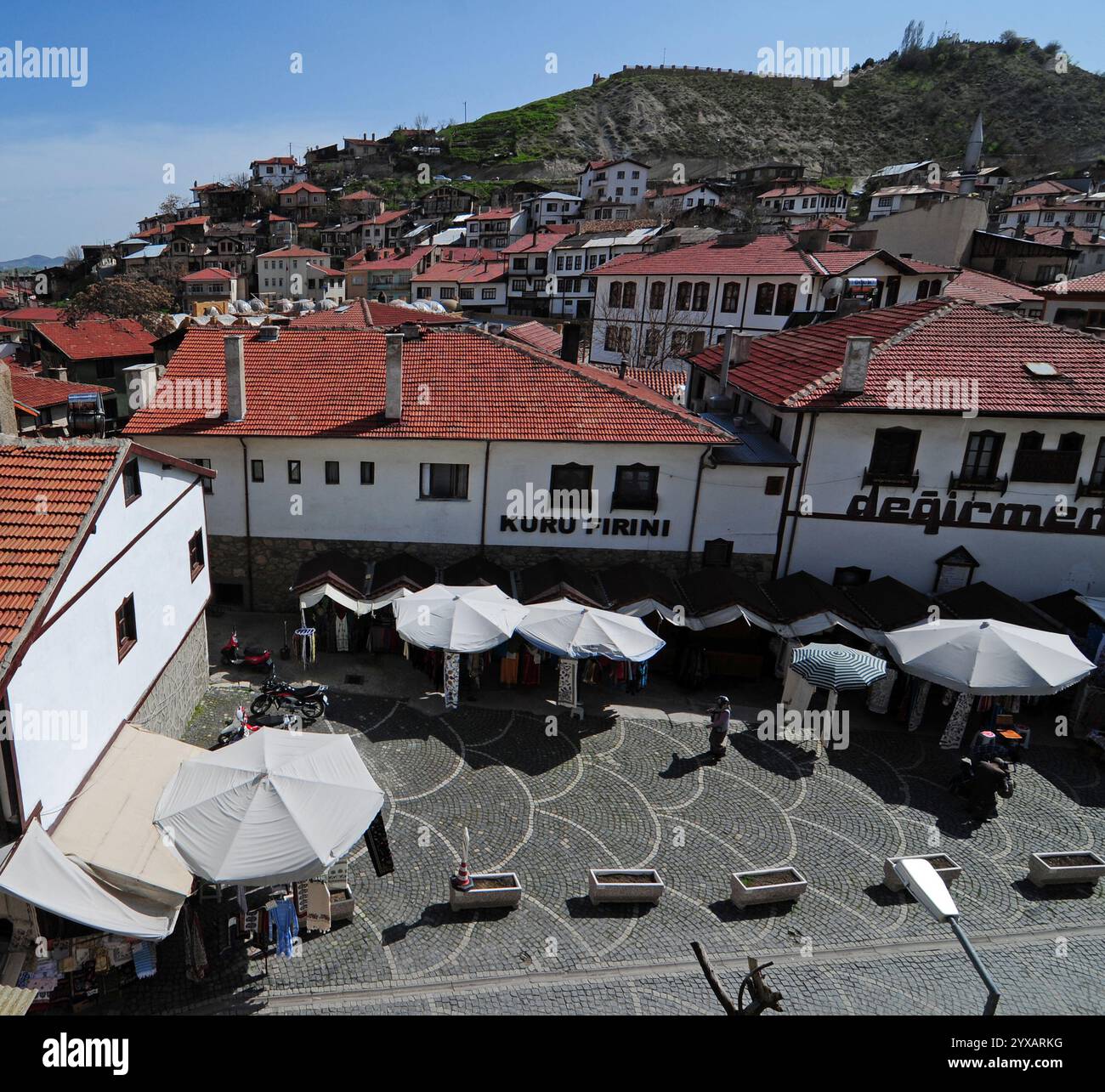 The historical Beypazari Town in Ankara, Turkey, is a touristic city ...