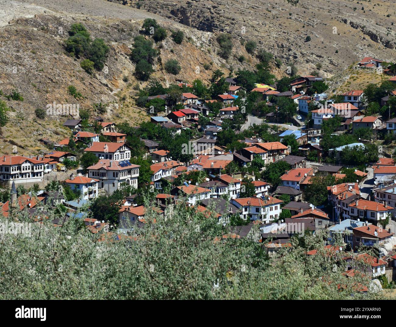 The historical Beypazari Town in Ankara, Turkey, is a touristic city ...