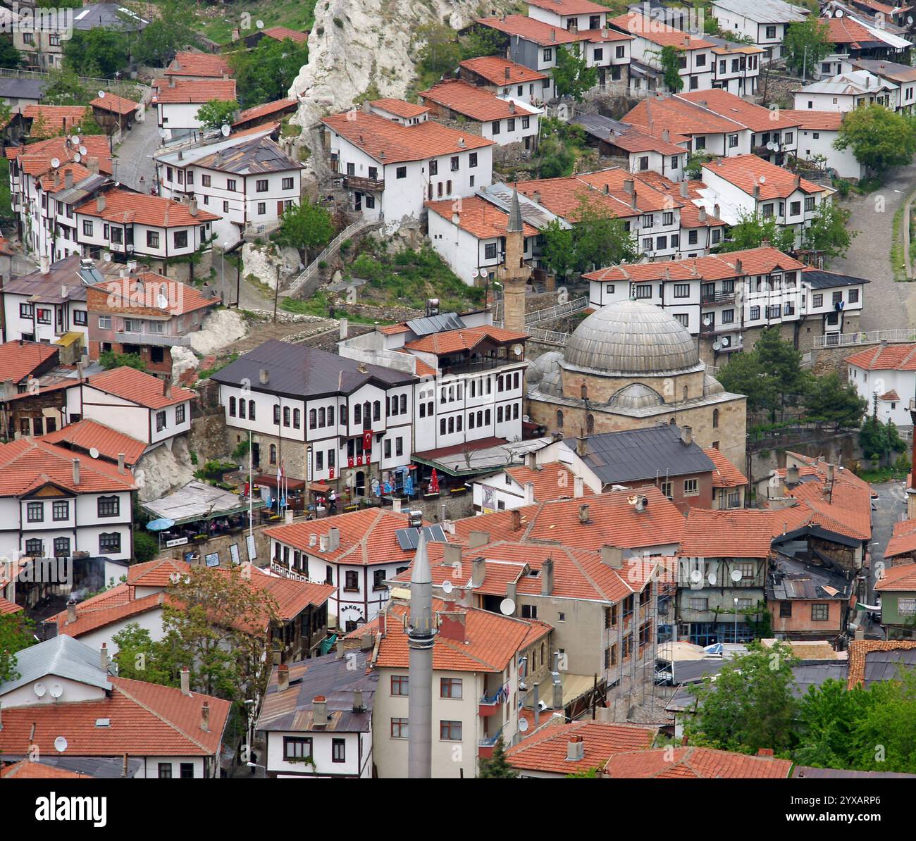 The historical Beypazari Town in Ankara, Turkey, is a touristic city ...