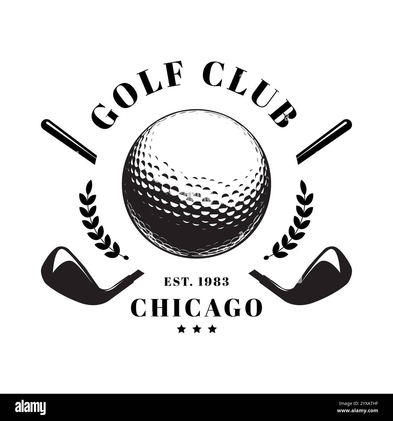 Retro golf club hi-res stock photography and images - Alamy