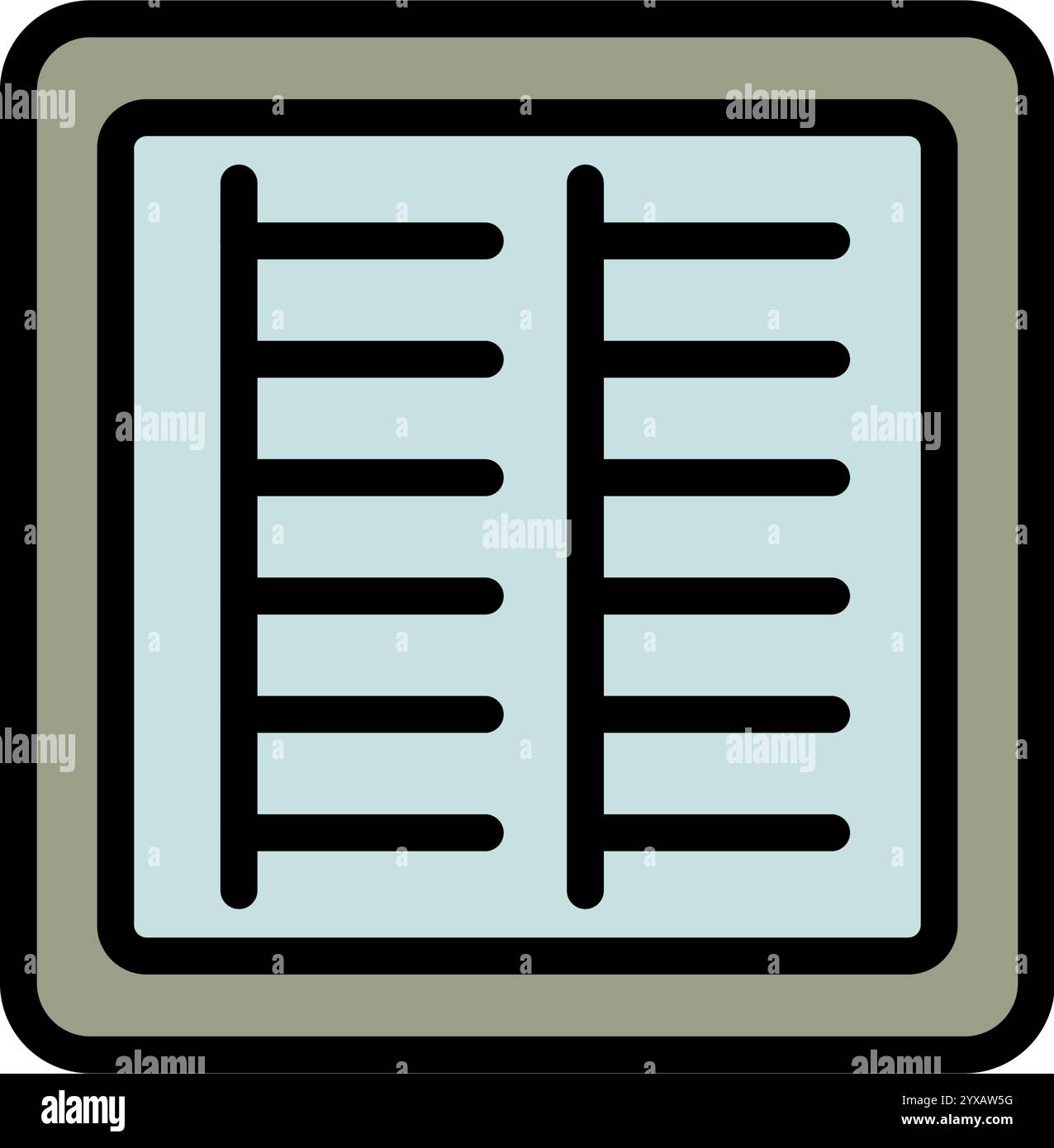 Filtration icon. Air purification logo. Dust particle purifier vector ...