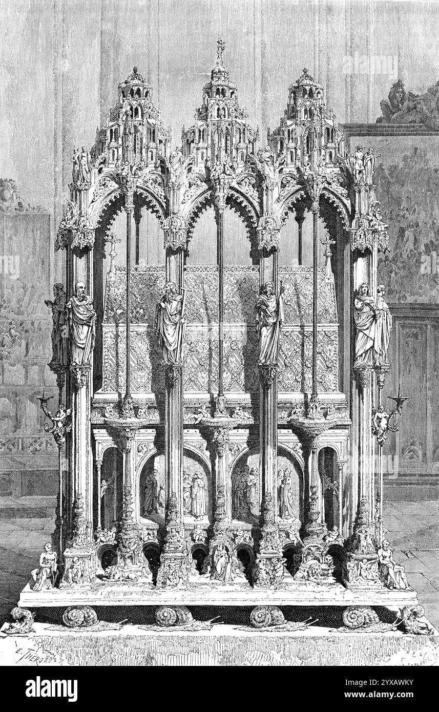 Nuremberg sebaldus church Black and White Stock Photos & Images - Alamy