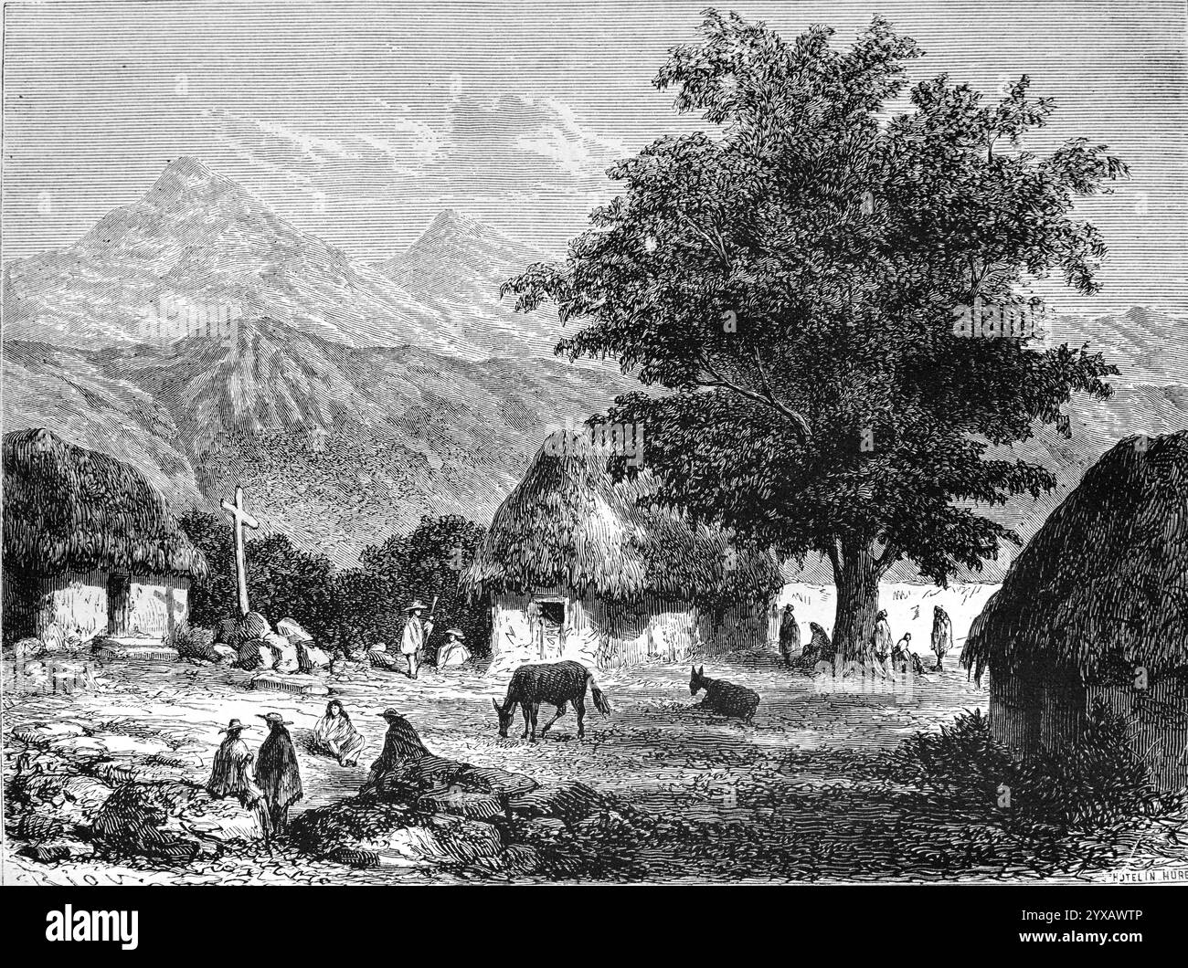 French Christian Mission in the East Andean Village of Cocabambilla ...