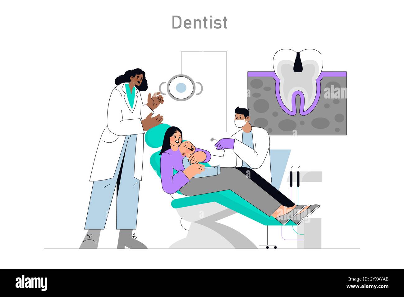 Dental Assistant Cartoons