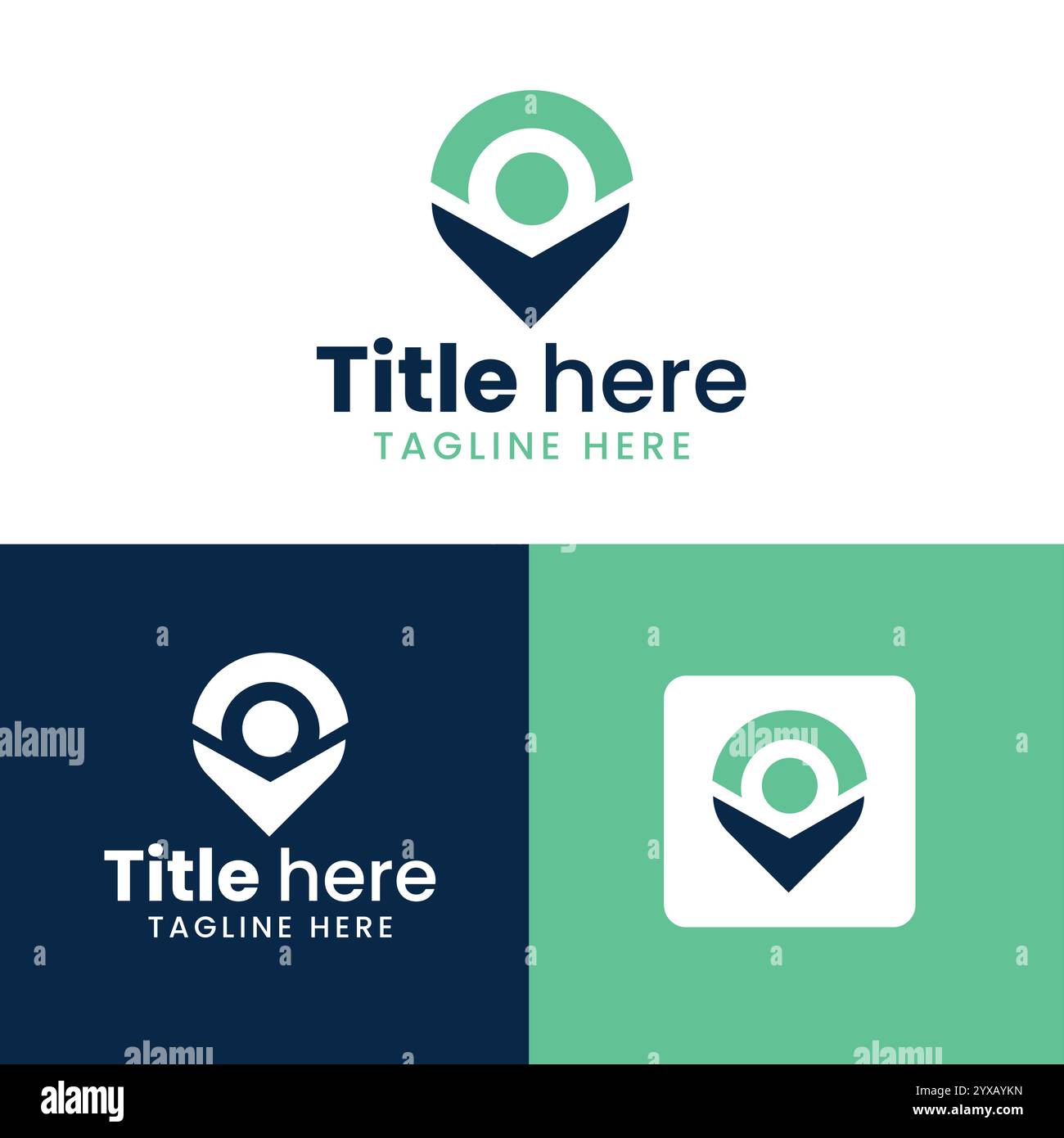 People Hiring Logo - Corporate Style Modern Logo Design Stock Vector ...