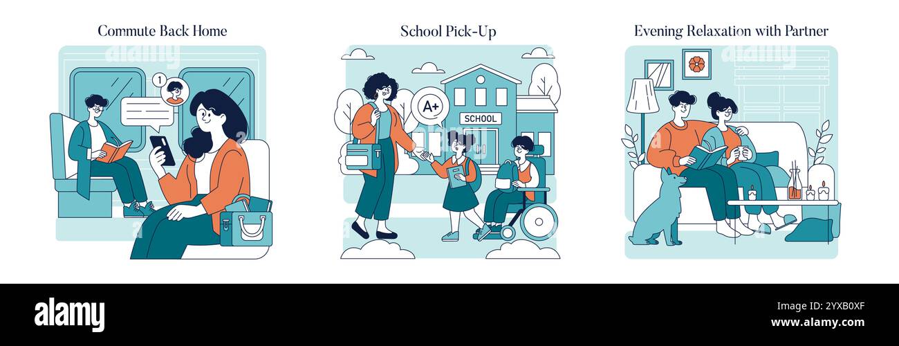 Heartwarming family moments showcasing deep connections and playful ...