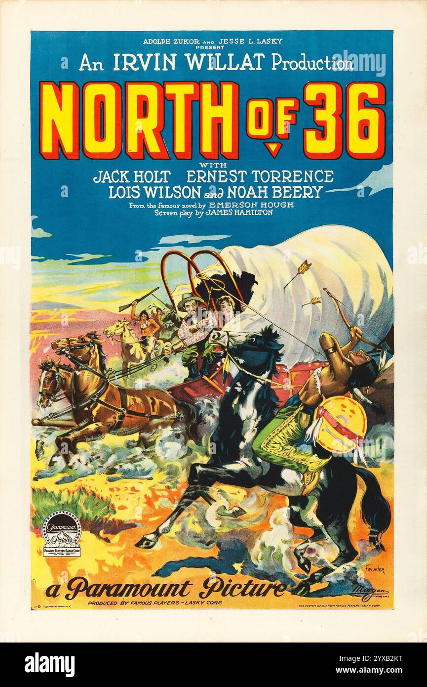 Adolph Zukor and Jesse L Lasky presents North of 36 (Paramount, 1924 ...