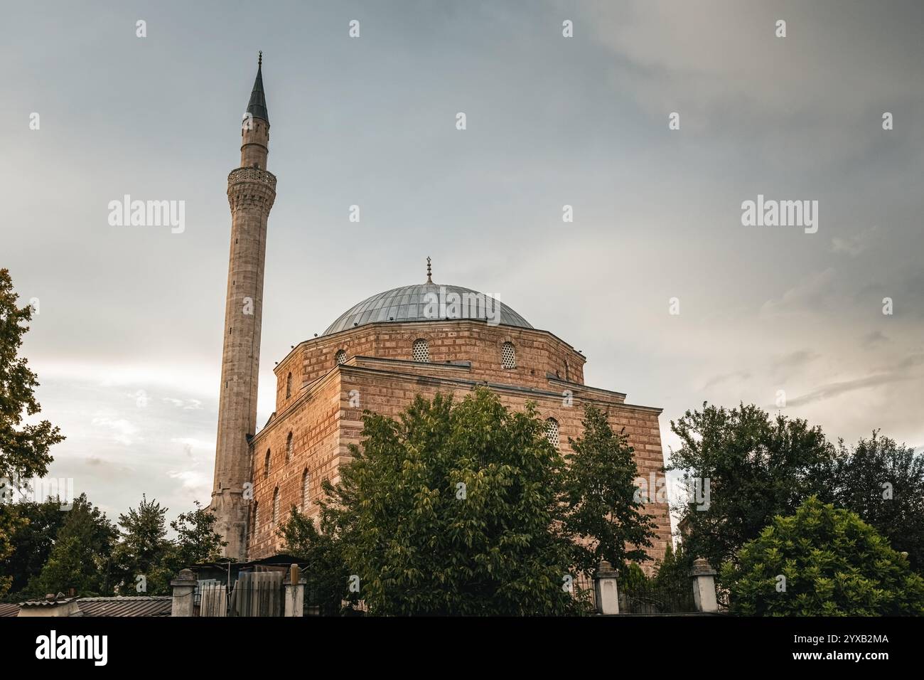 Mustafa Pasha Mosque in the old tow of Skopje North Macedonia Stock ...