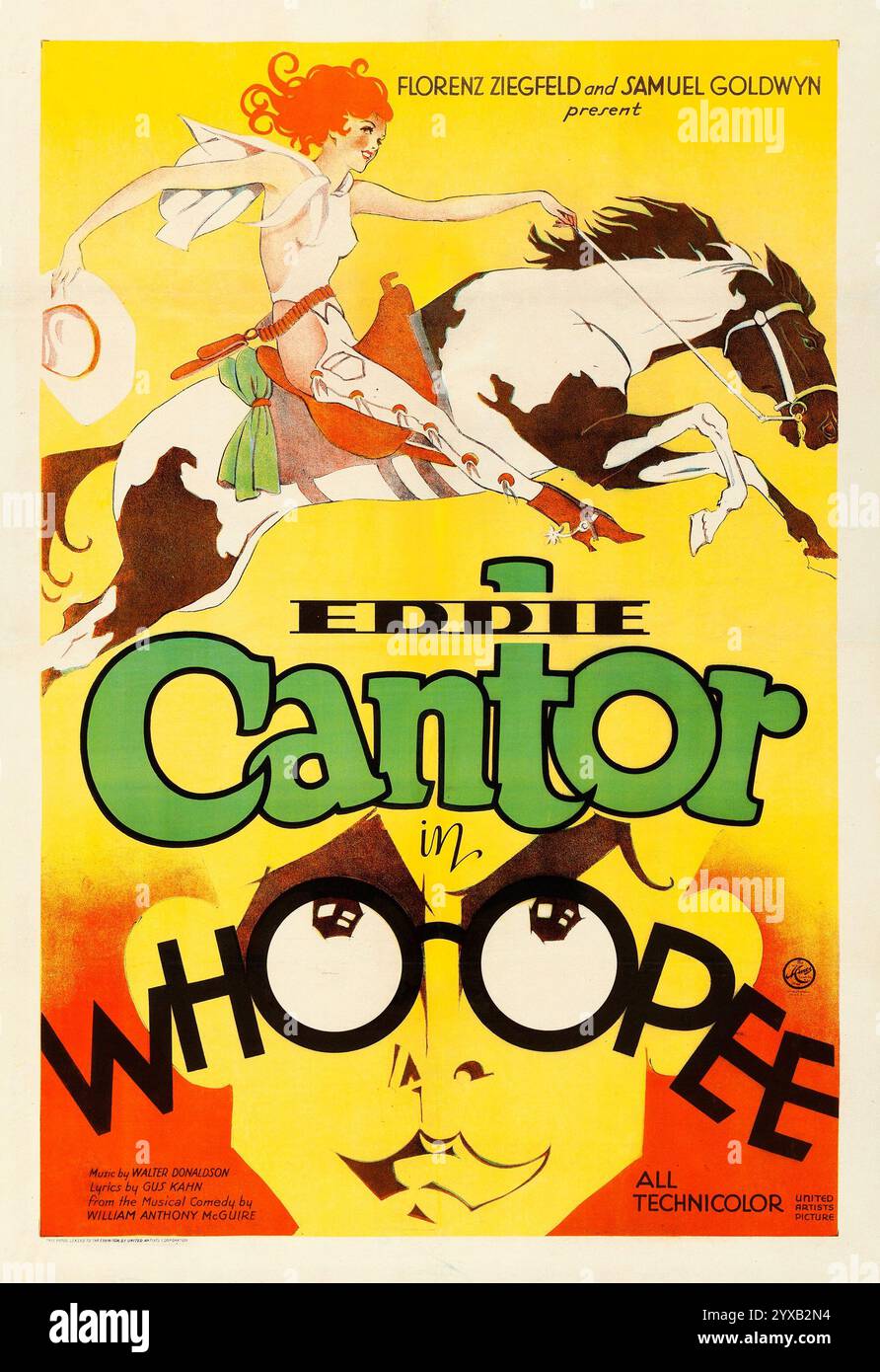 Florenz Ziegfeld and Samuel Goldwyn presents Whoopee! (United Artists ...