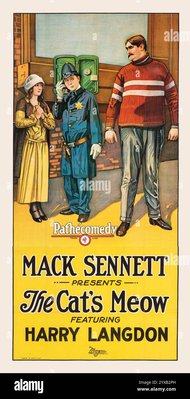 Mack Sennett presents The Cat's Meow (Pathé, 1924) with Harry Langdon ...