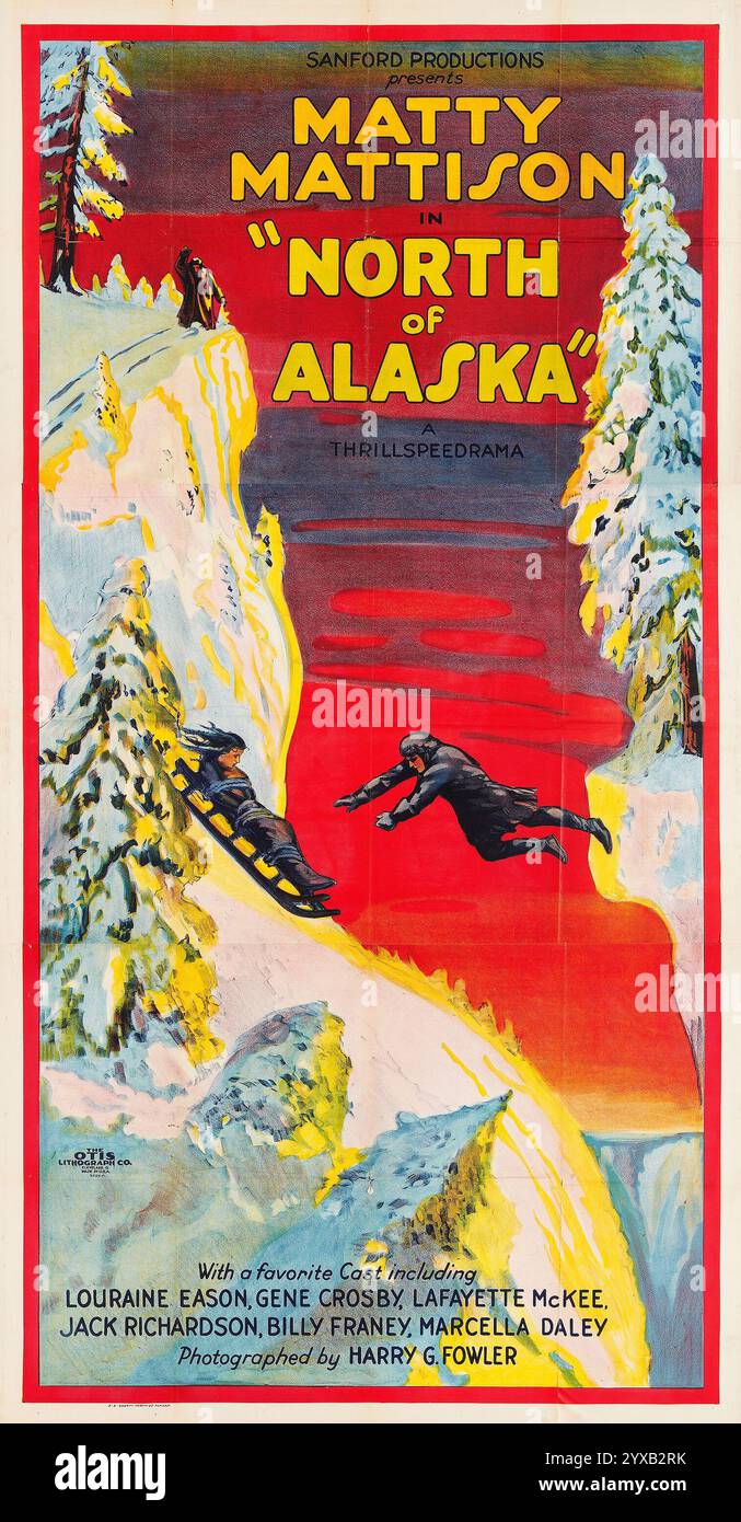 North of Alaska (Sanford Productions, 1924) starring Matty Mattison ...