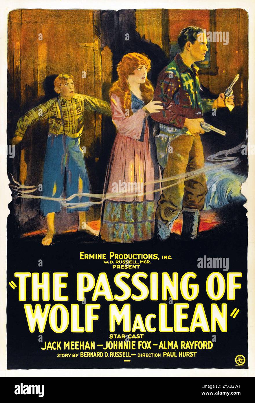 The Passing of Wolf MacLean (Usla, 1924) - Silent film - Old film ...