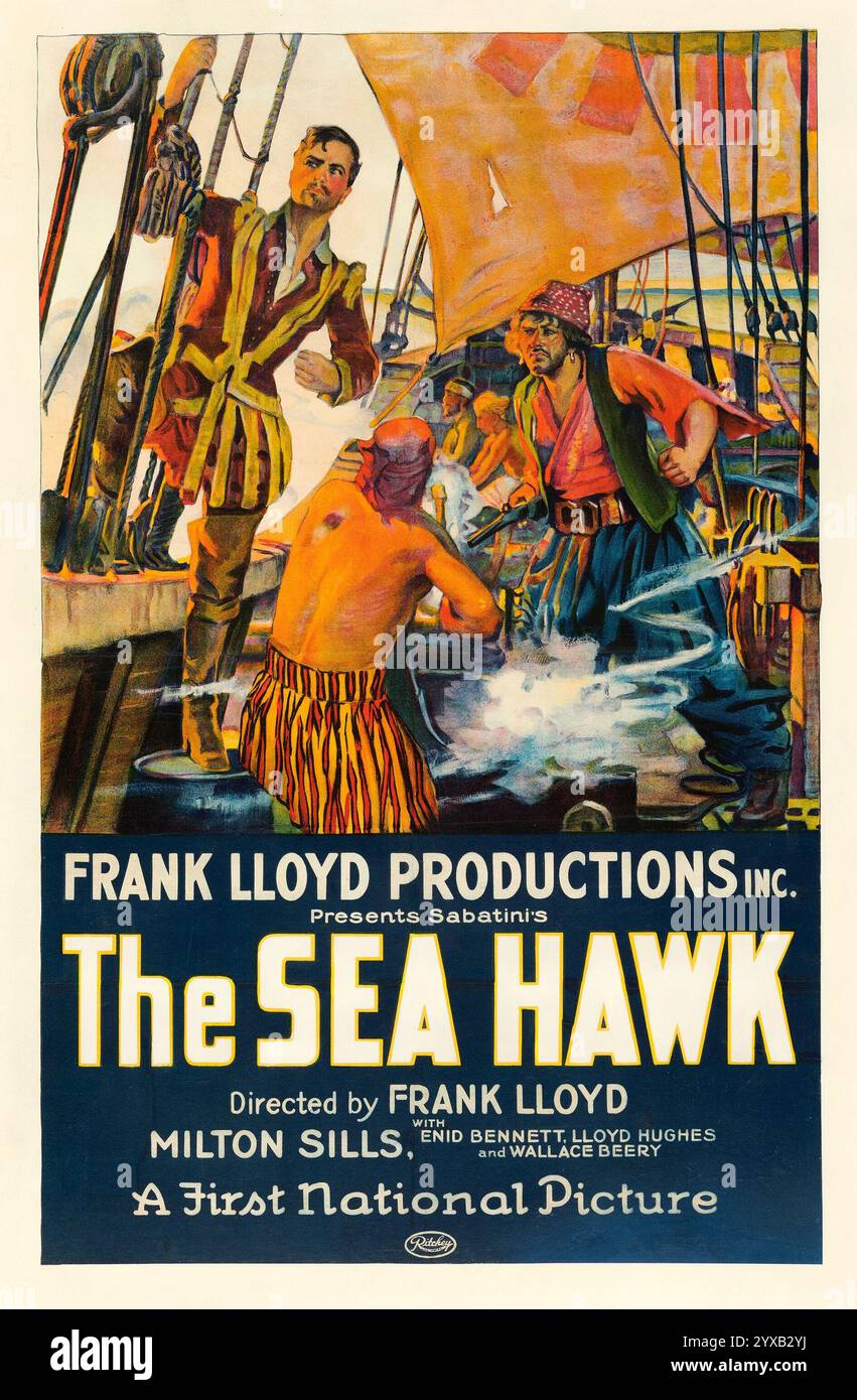 The Sea Hawk (First National, 1924) directed by Frank Lloyd, Milton ...