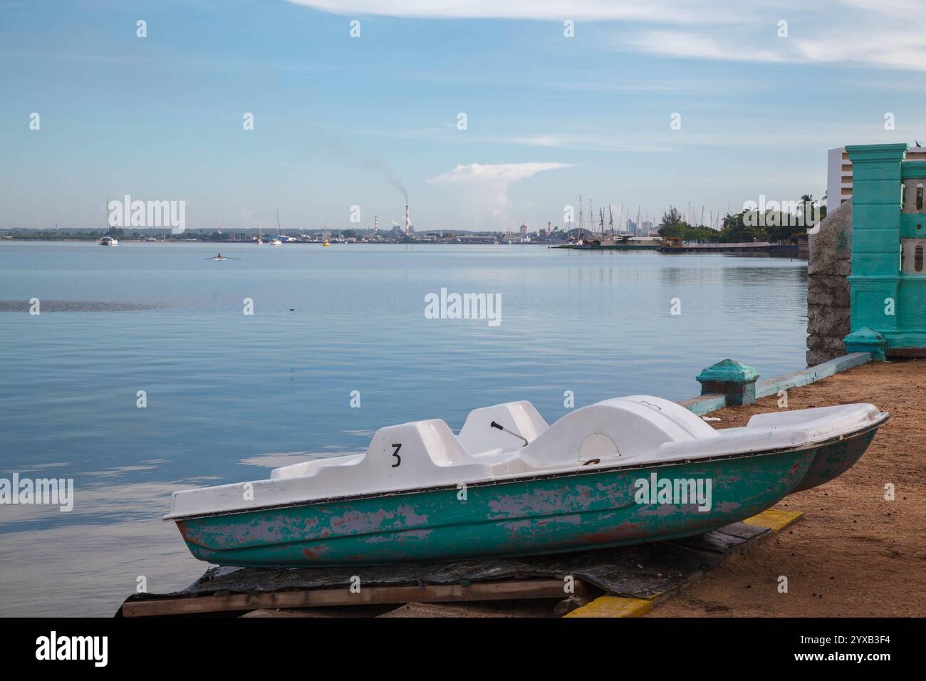 Refinery chimney caribbean hi-res stock photography and images - Alamy