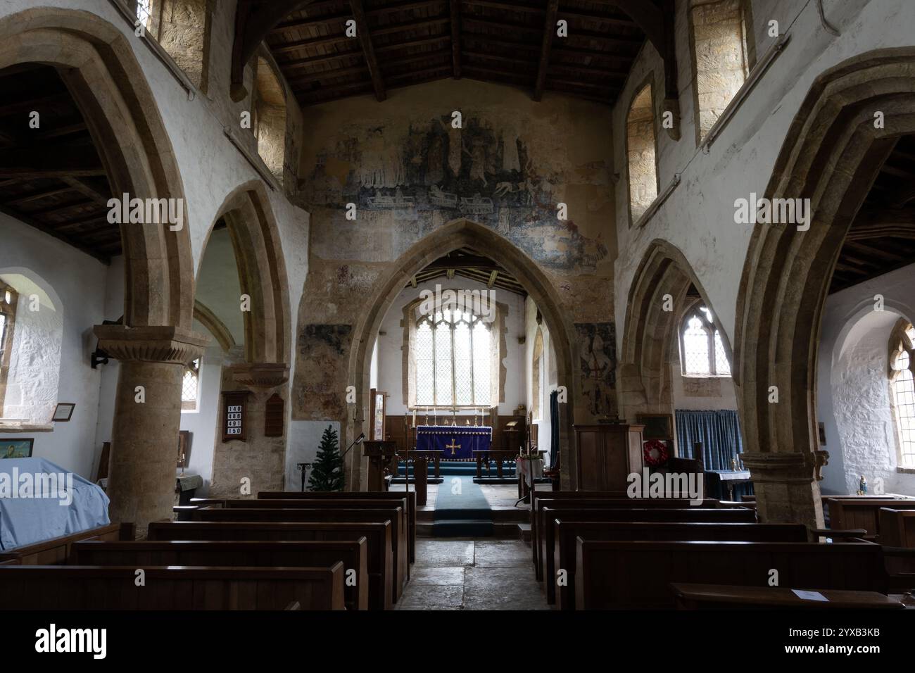 St. John the Baptist Church, Hornton, Oxfordshire, England, UK Stock ...