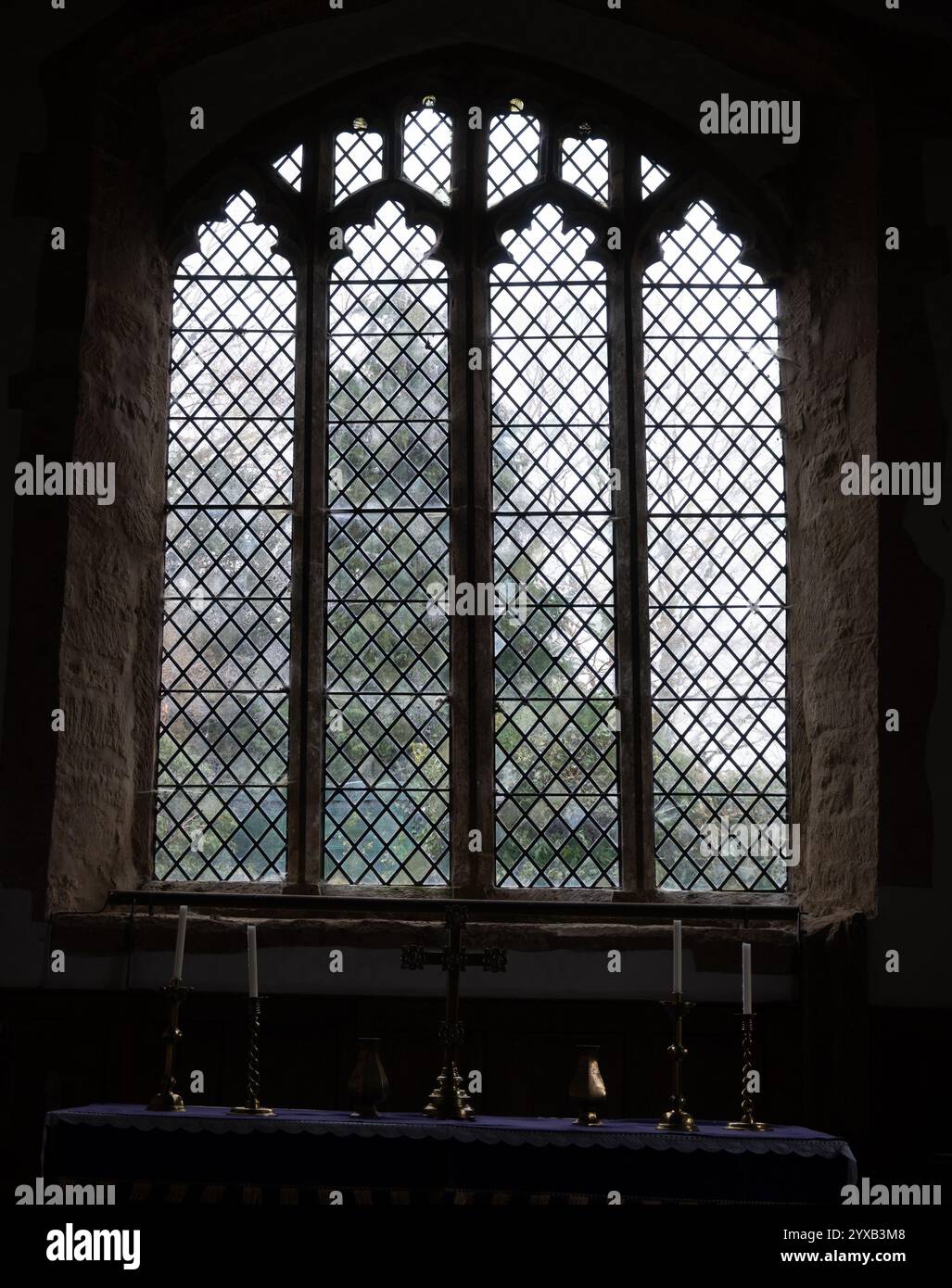 The east window, St. John the Baptist Church, Hornton, Oxfordshire ...