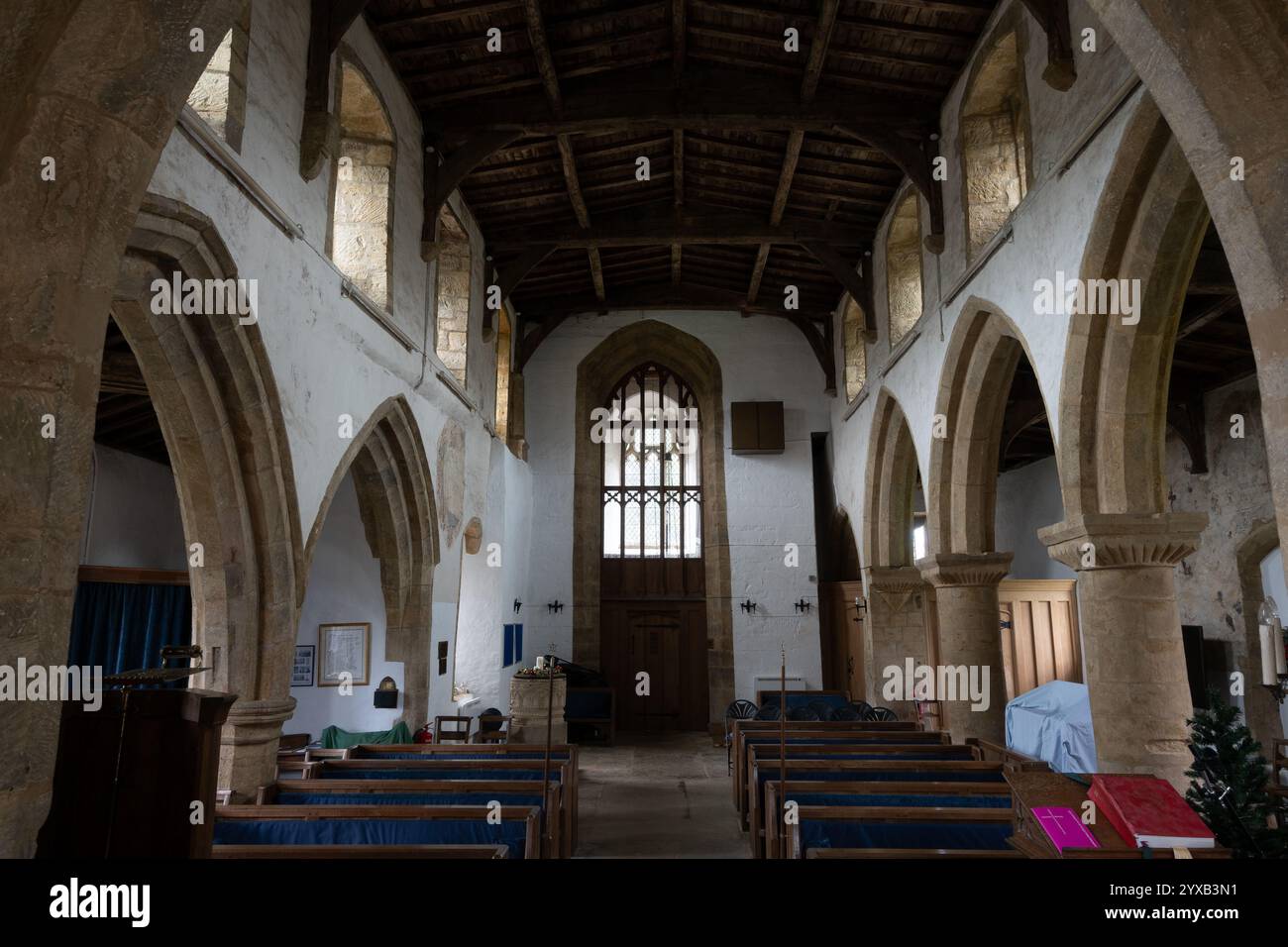 St. John the Baptist Church, Hornton, Oxfordshire, England, UK Stock ...