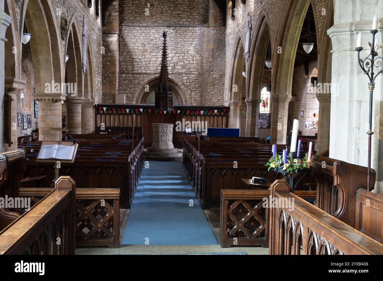 St. Mary`s Church, Tysoe, Warwickshire, England, UK Stock Photo - Alamy