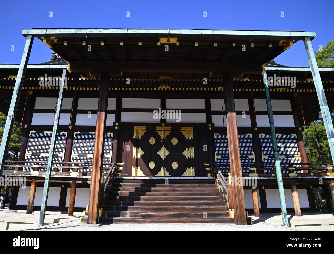Scenic Exterior View Of The Taisho Era Shunkoden Building Part Of The