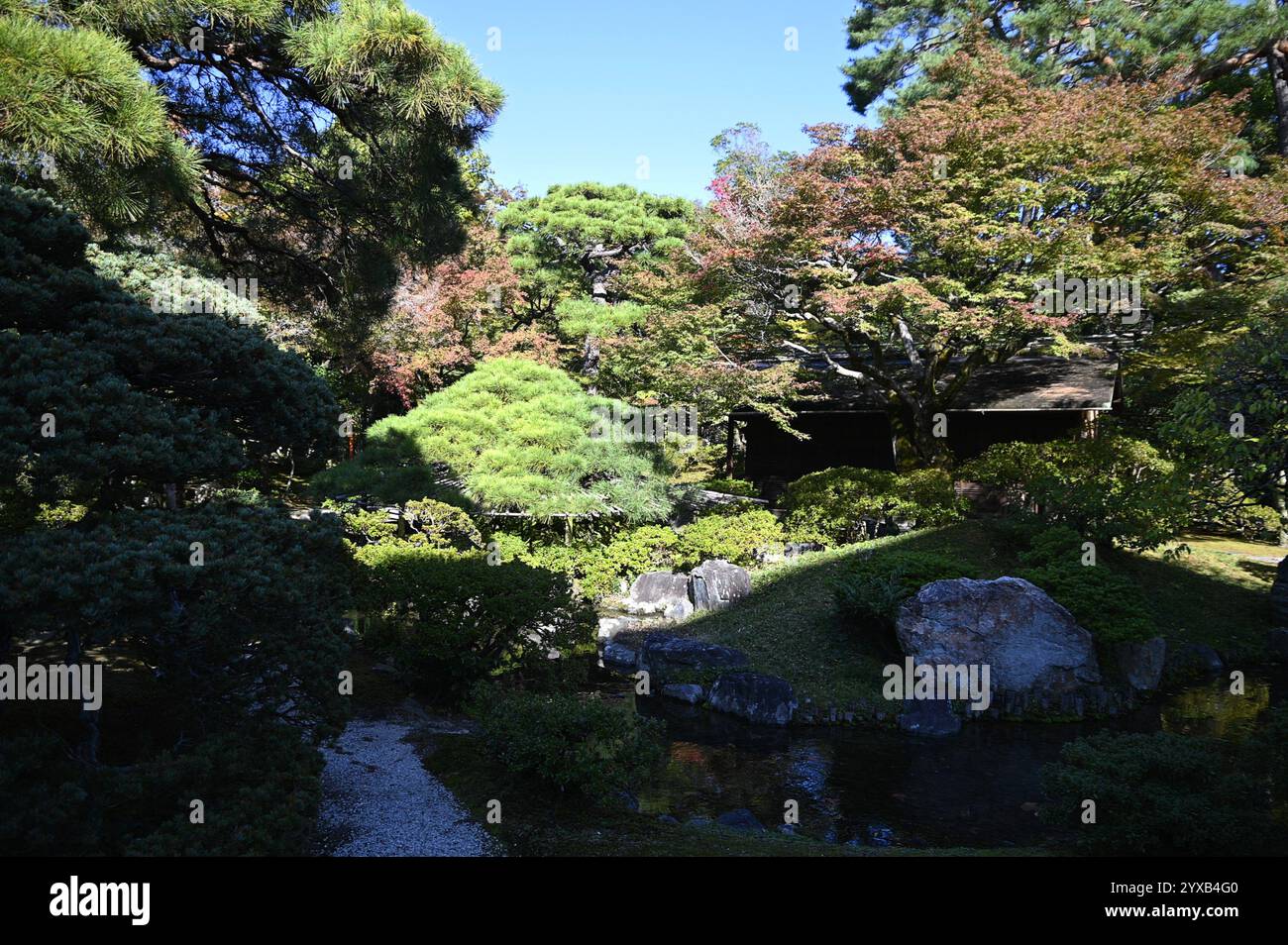 Edo period building on the grounds of Gonaitei Garden (The Emperor's ...