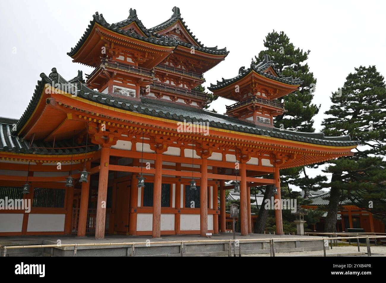 Scenic view of Sōryūrō tower of the Blue Dragon a historic landmark on ...