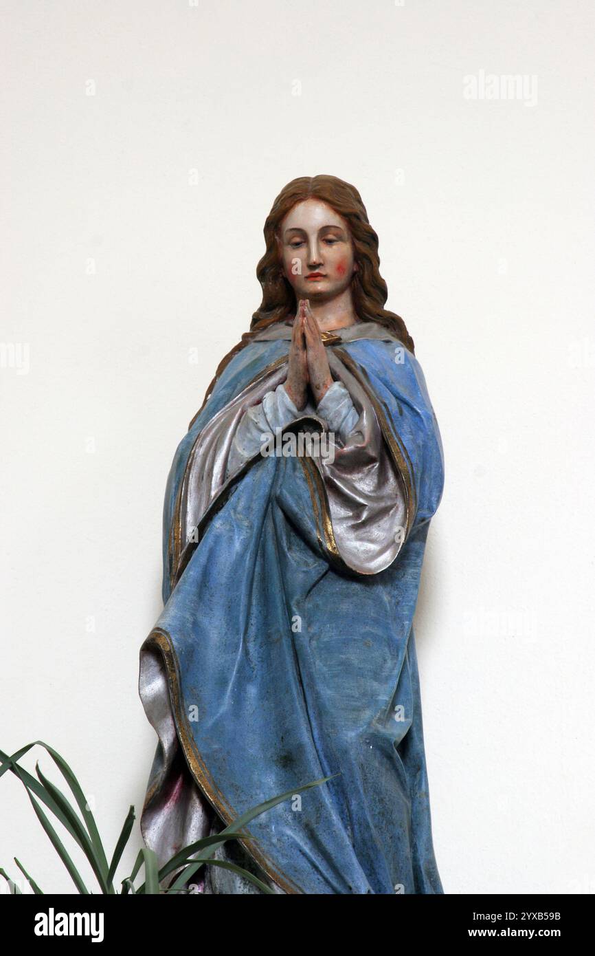 Saint Mary Magdalene, statue in parish church of the Saint Mary ...