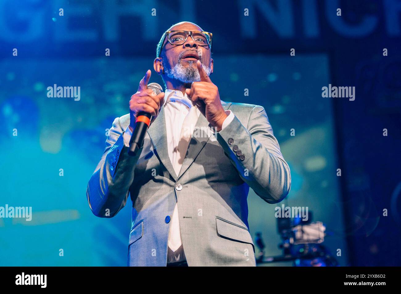 LayZe aka Mr. President bei der 90s Super Show 2024 in der Messehalle ...