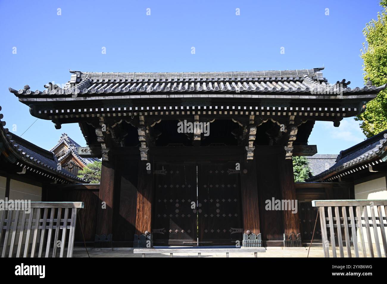 Scenic view of the Genkan-mon gate the formal northernmost entrance at ...