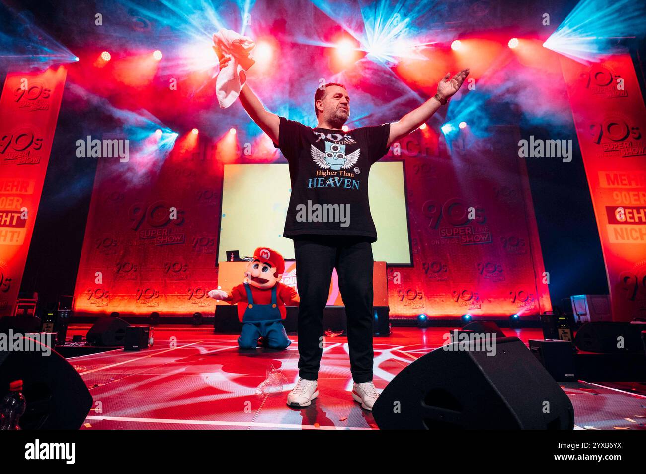 DJ Quicksilver bei der 90s Super Show 2024 in der Messehalle. Erfurt ...