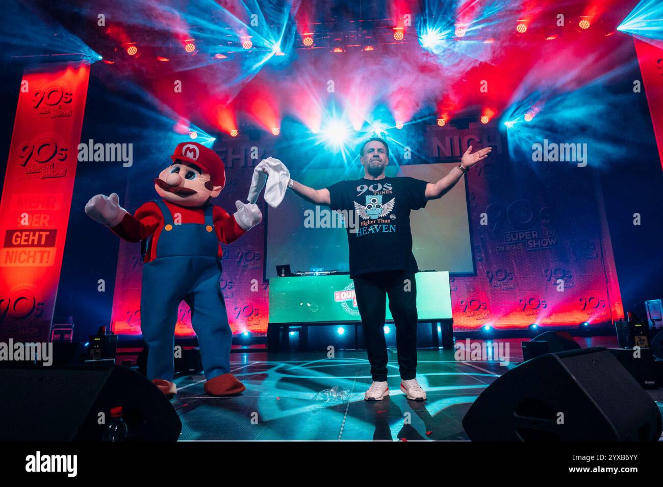 DJ Quicksilver bei der 90s Super Show 2024 in der Messehalle. Erfurt ...