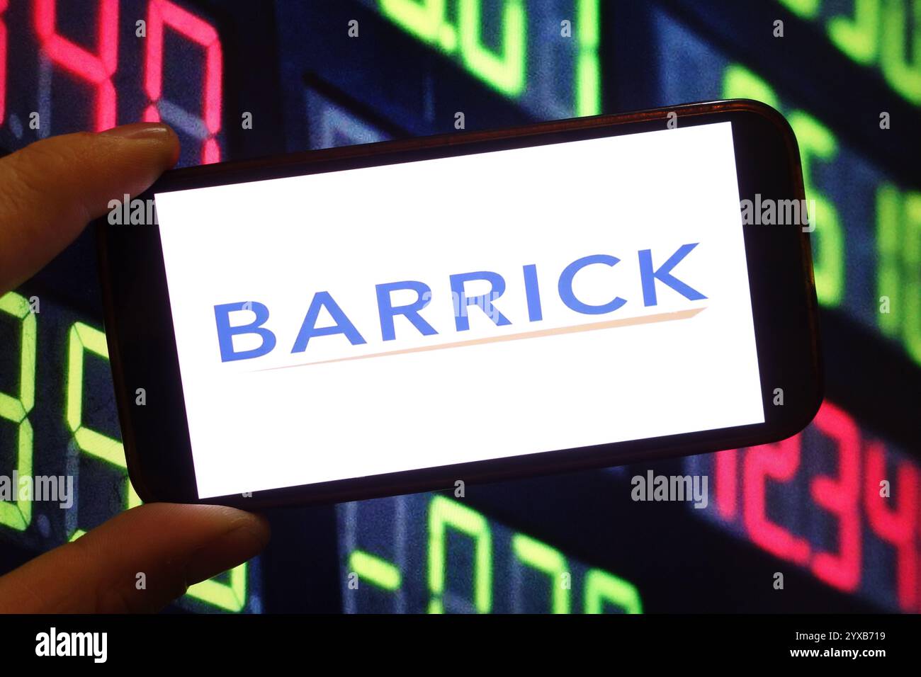 Barrick gold logo hi-res stock photography and images - Alamy