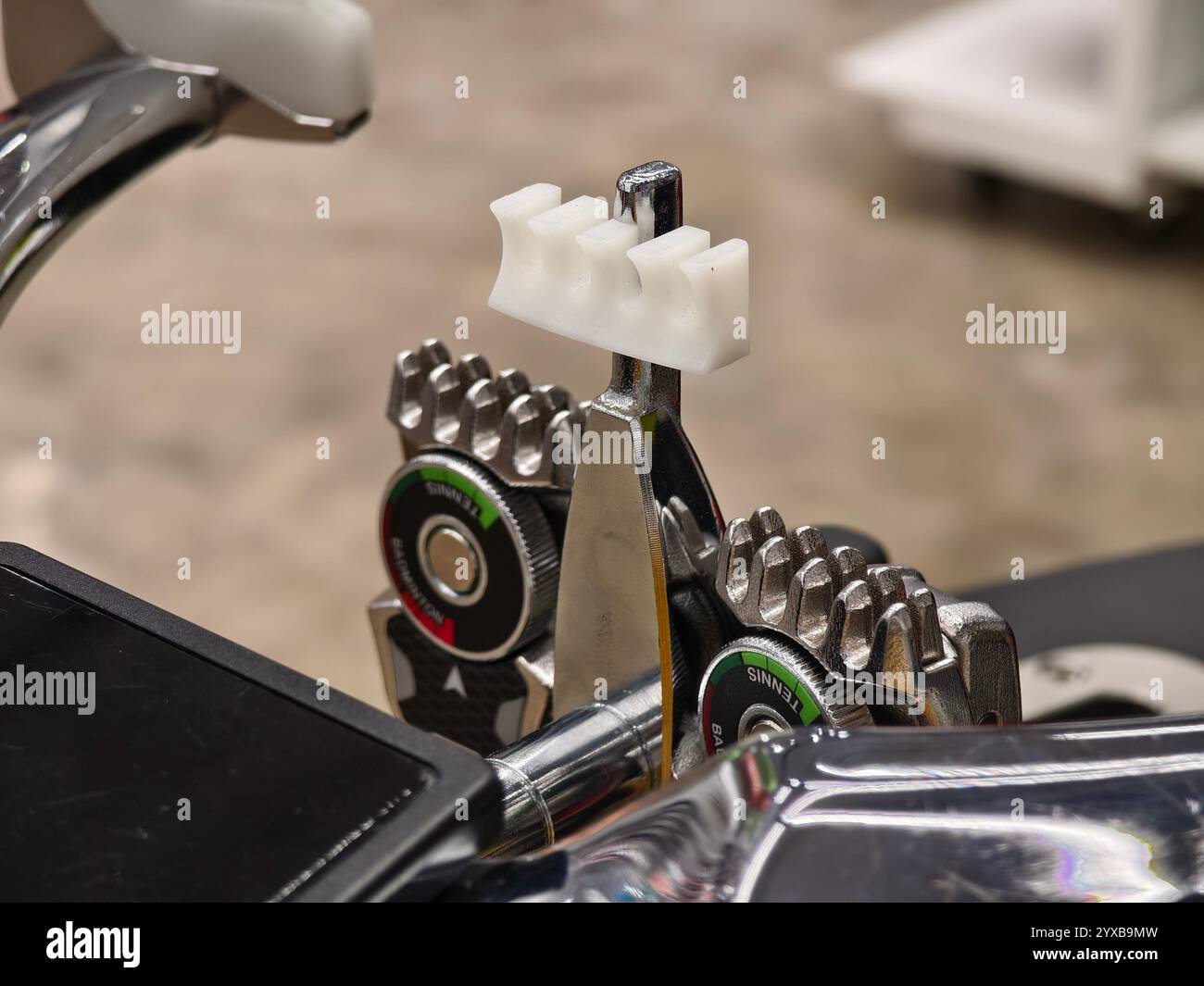 Badminton machine hi-res stock photography and images - Alamy