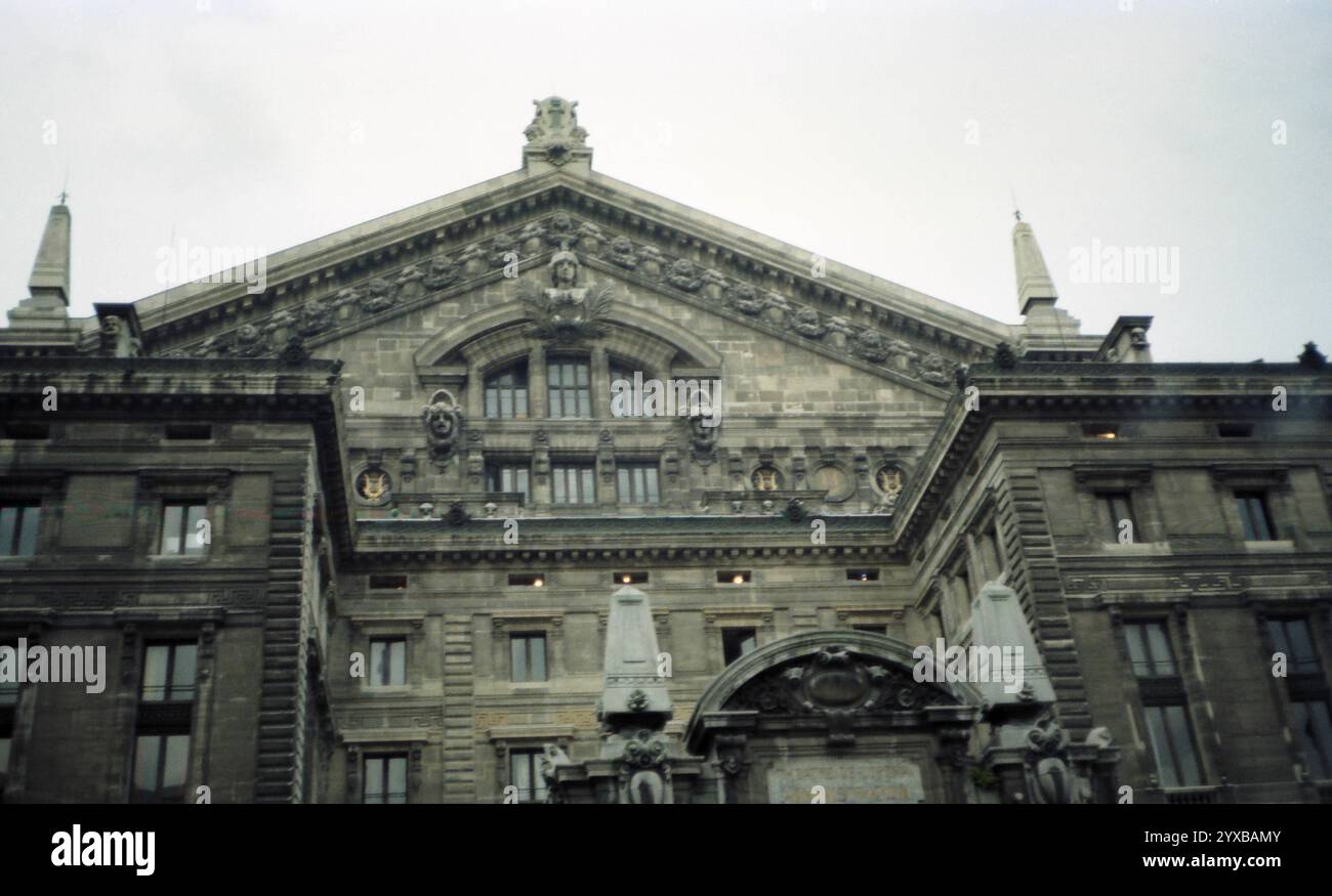 Vintage photo of Palais Garnier in Paris, France - September 1982 Stock ...