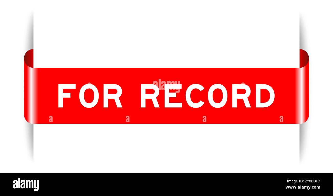 Track record word Stock Vector Images - Alamy