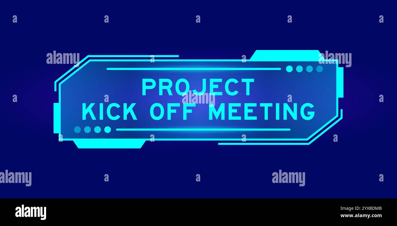 Kick off meeting Stock Vector Images - Alamy