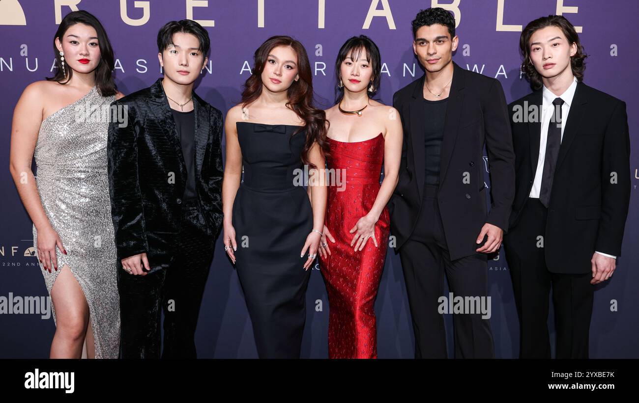 BEVERLY HILLS, LOS ANGELES, CALIFORNIA, USA - DECEMBER 14: Audrey Huynh ...