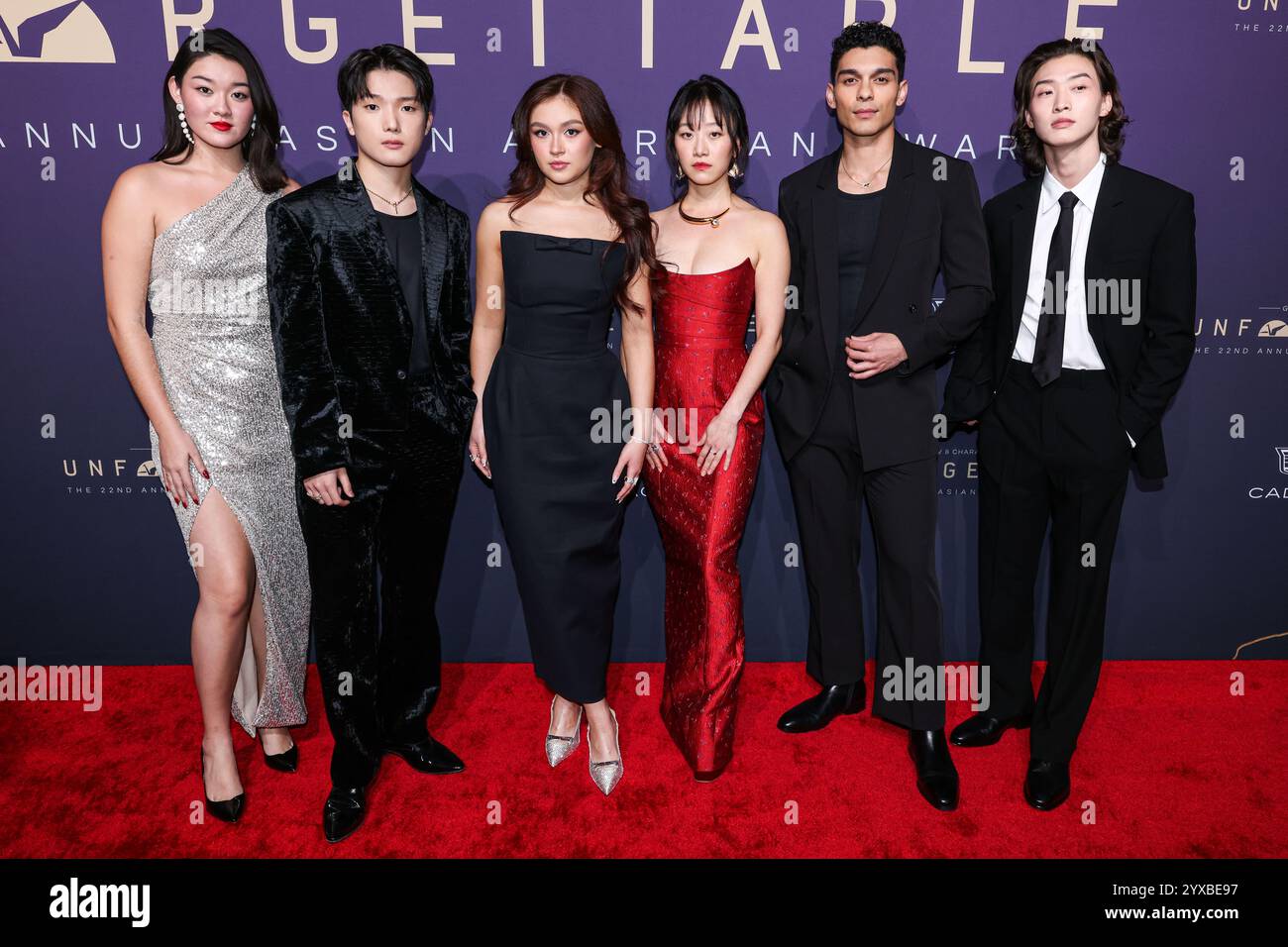 BEVERLY HILLS, LOS ANGELES, CALIFORNIA, USA - DECEMBER 14: Audrey Huynh ...