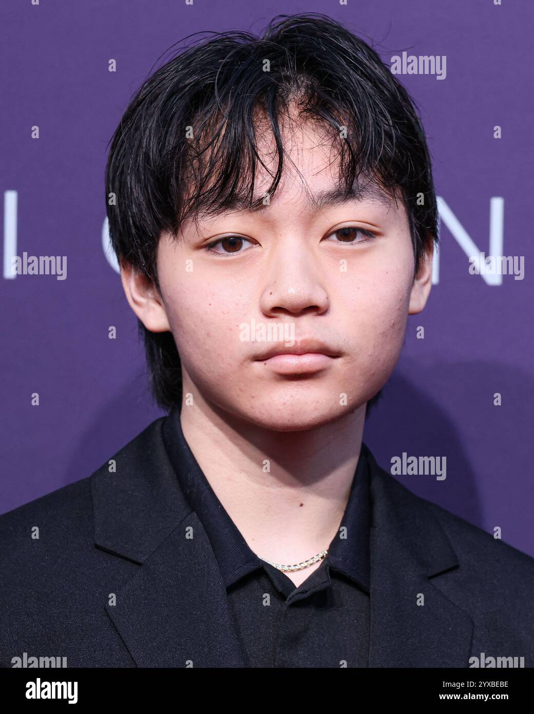 BEVERLY HILLS, LOS ANGELES, CALIFORNIA, USA - DECEMBER 14: Izaac Wang arrives at the 22nd Annual ...