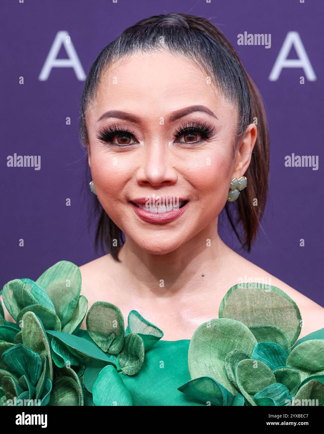 BEVERLY HILLS, LOS ANGELES, CALIFORNIA, USA - DECEMBER 14: Jannelle So ...