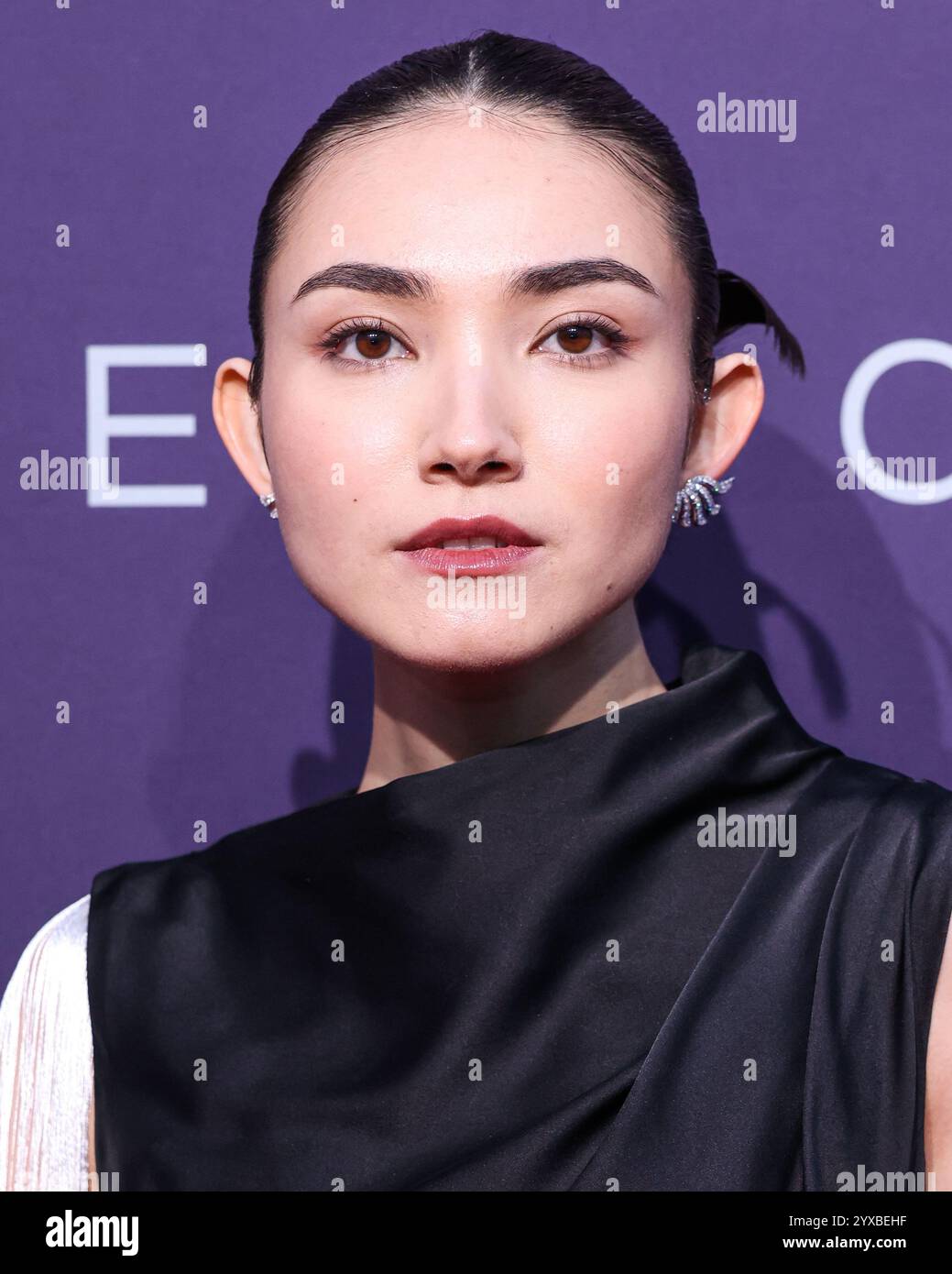 BEVERLY HILLS, LOS ANGELES, CALIFORNIA, USA - DECEMBER 14: Maria Zhang arrives at the 22nd ...