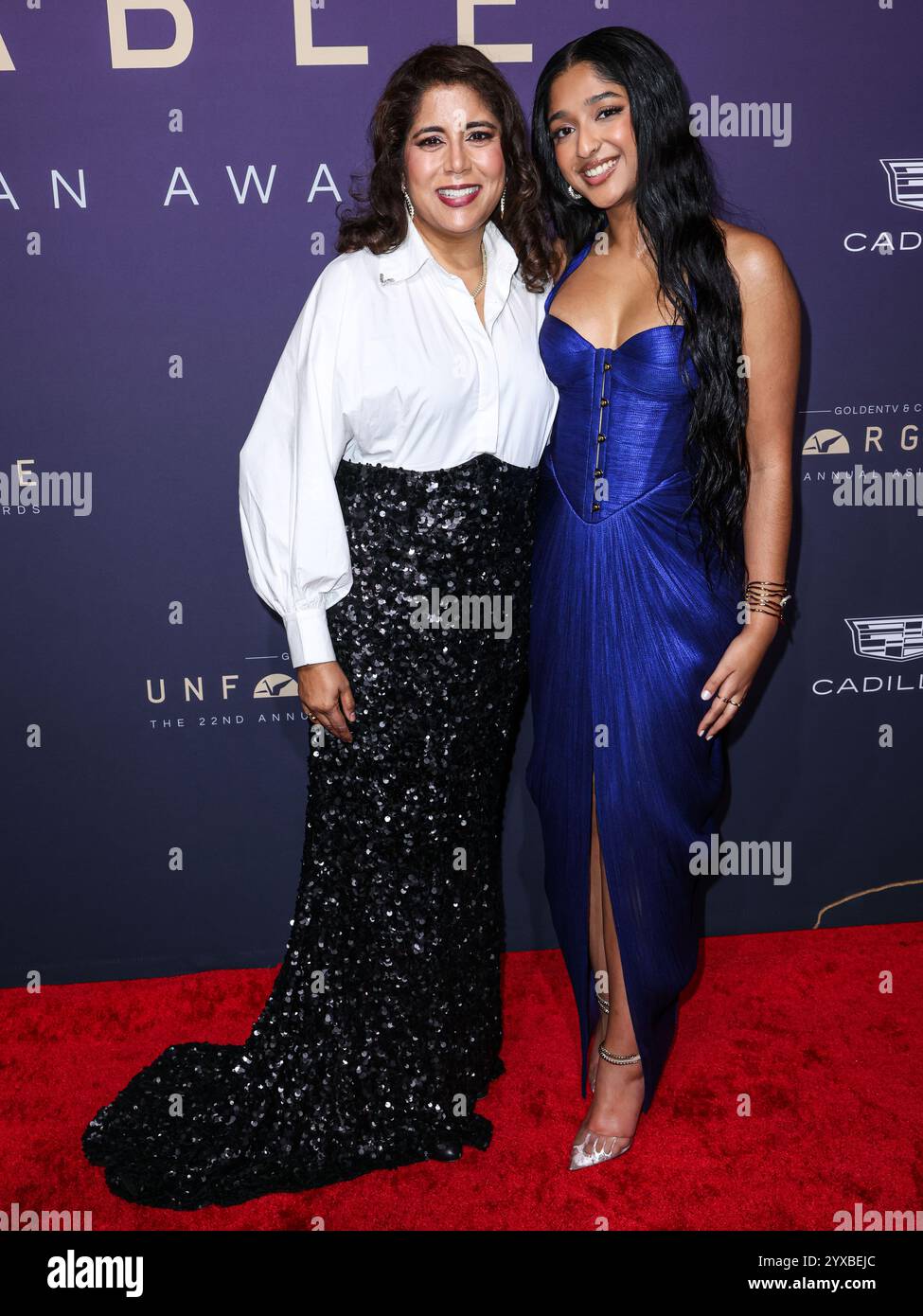 BEVERLY HILLS, LOS ANGELES, CALIFORNIA, USA - DECEMBER 14: Nisha ...