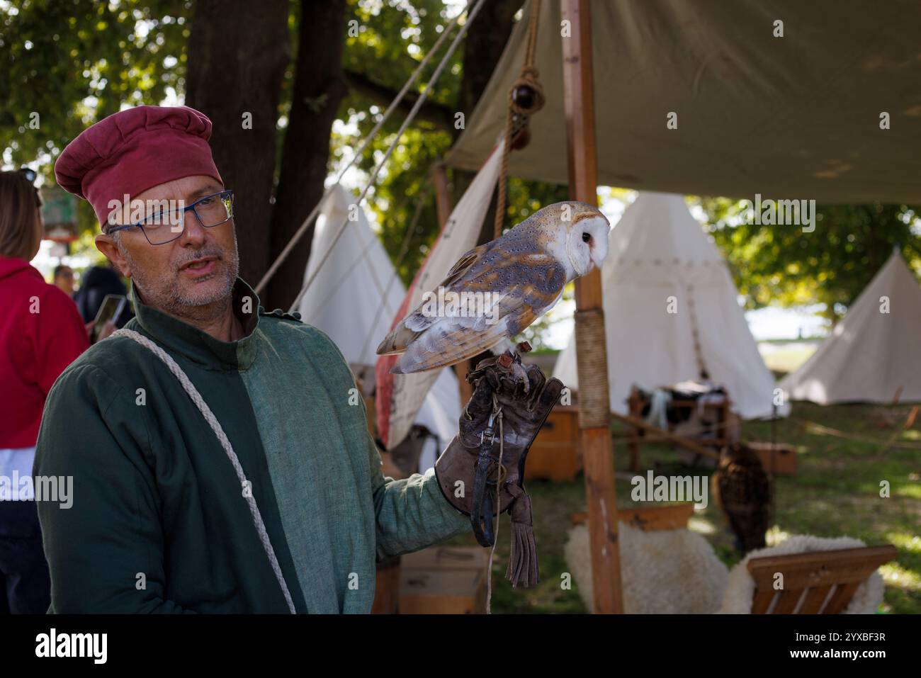 Medieval falconry hi-res stock photography and images - Alamy