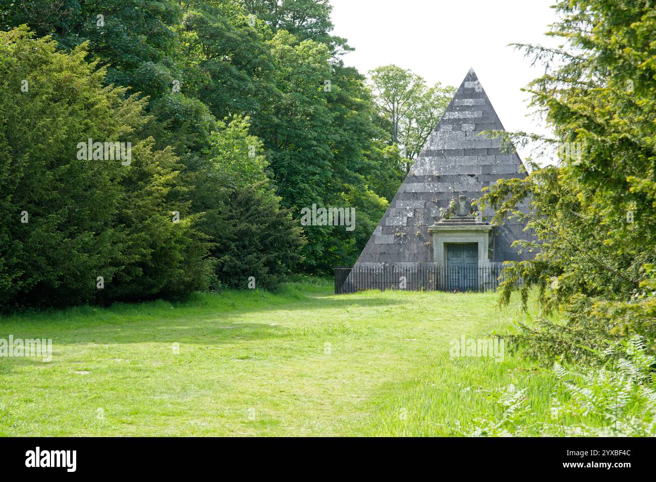 Mausoleum in Blickling Park, Norfolk, UK Stock Photo - Alamy