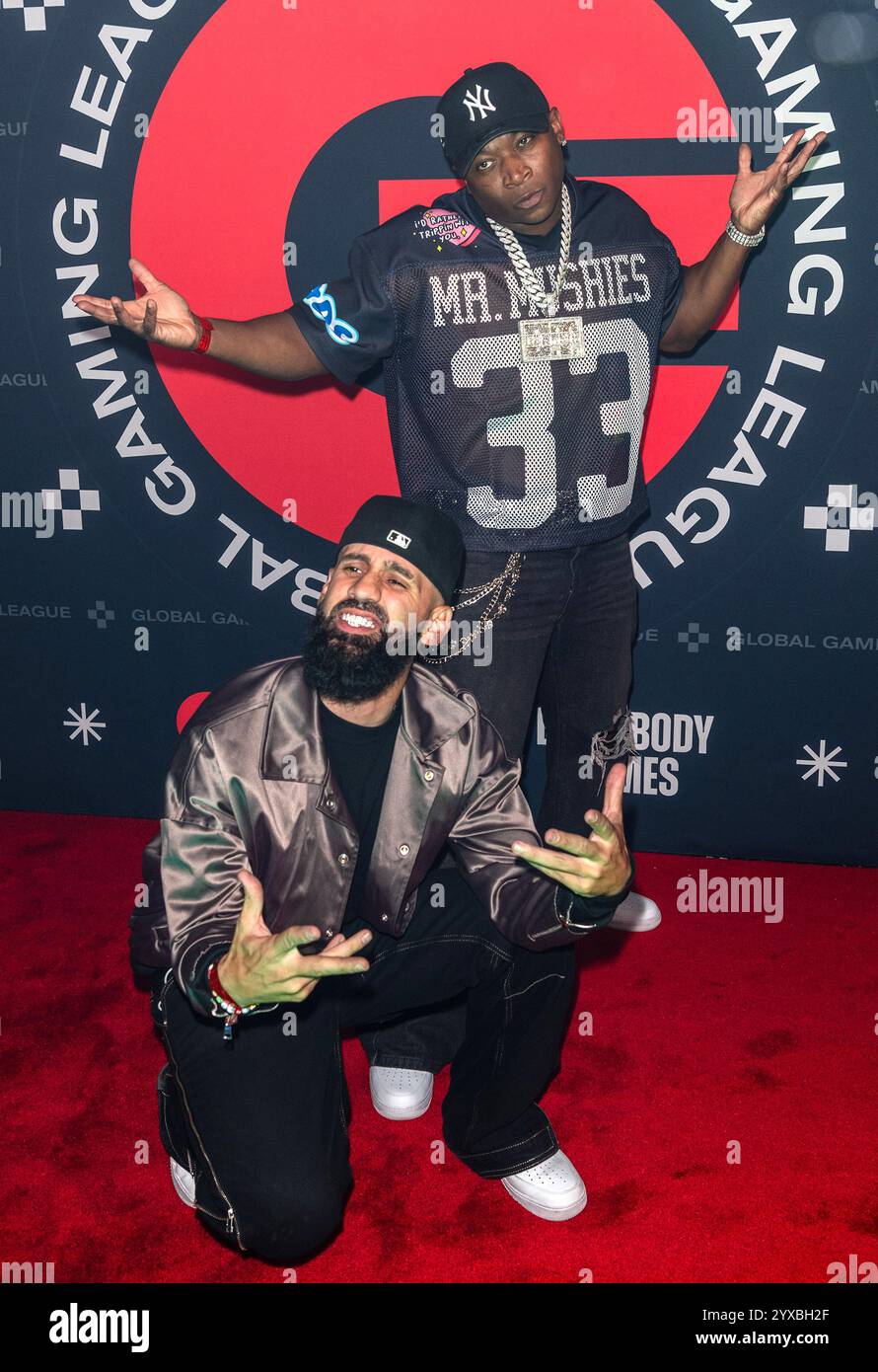 Las Vegas, NV, USA. 14th Dec, 2024. Dan Rue and OT Genasis at the ...