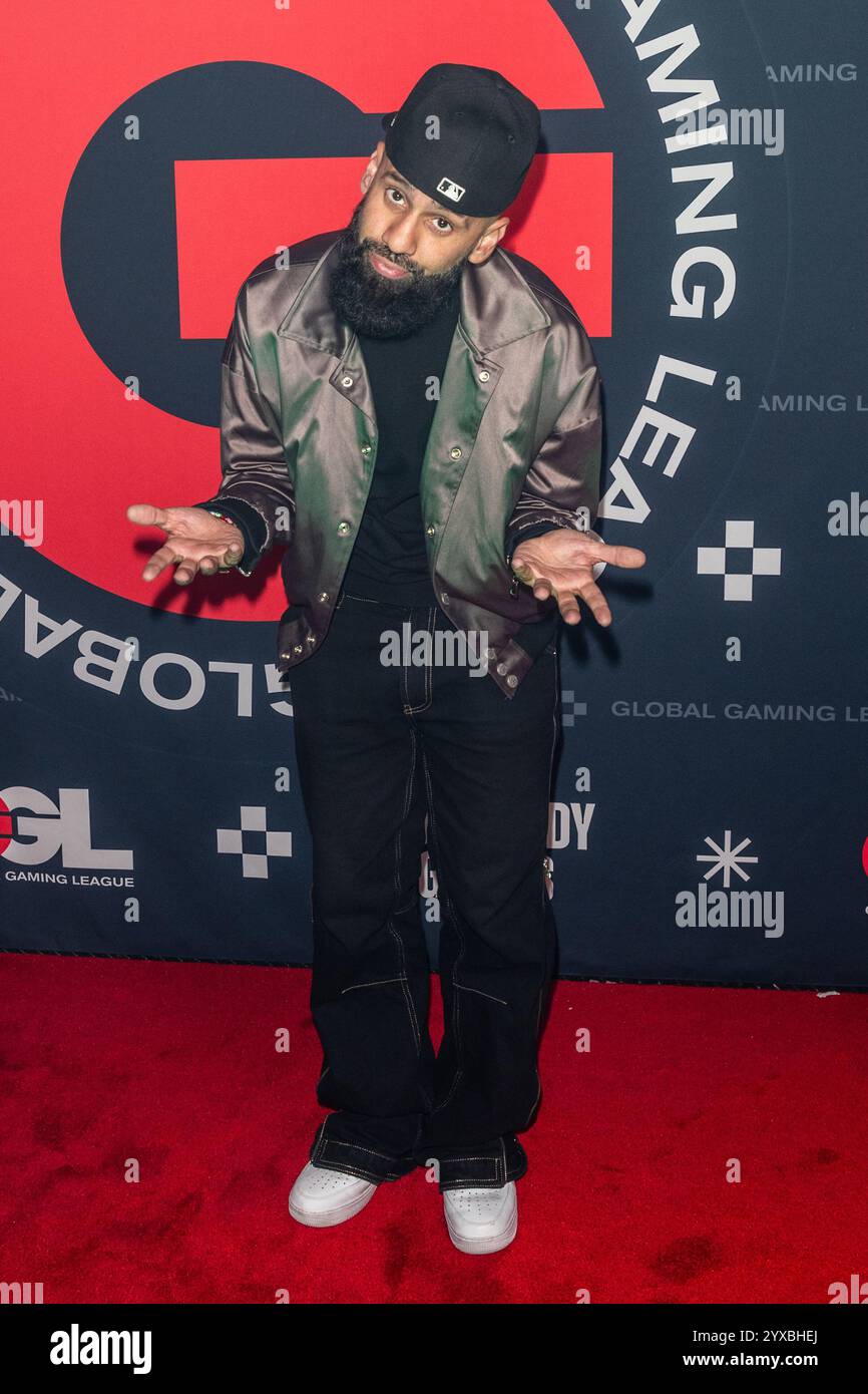 Las Vegas, NV, USA. 14th Dec, 2024. Dan Rue at the Global Gaming League ...