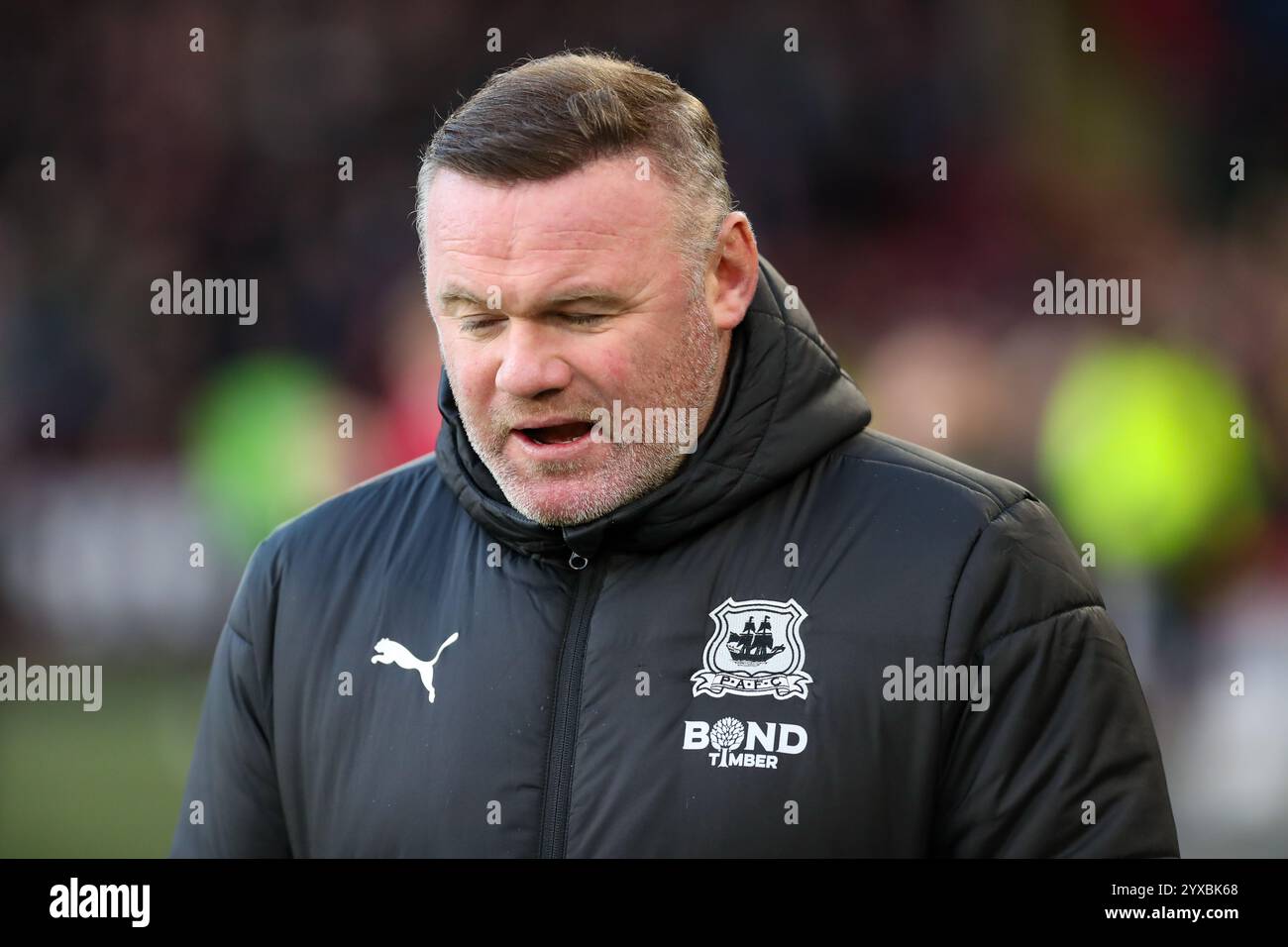 Bramall Lane, Sheffield, England - 14th December 2024 Wayne Rooney ...