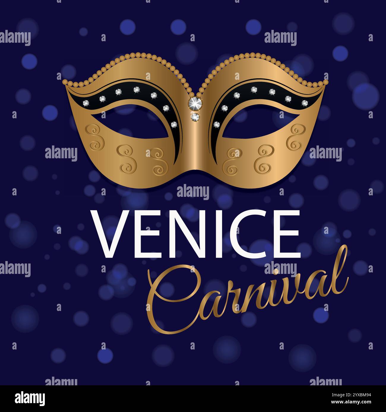 Venise carnival. Banner, poster, sign Stock Vector Image & Art - Alamy