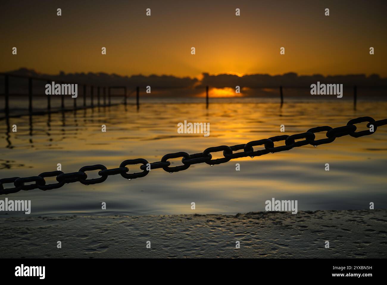 Coastal sunrise at Cronulla, Australia Stock Photo - Alamy